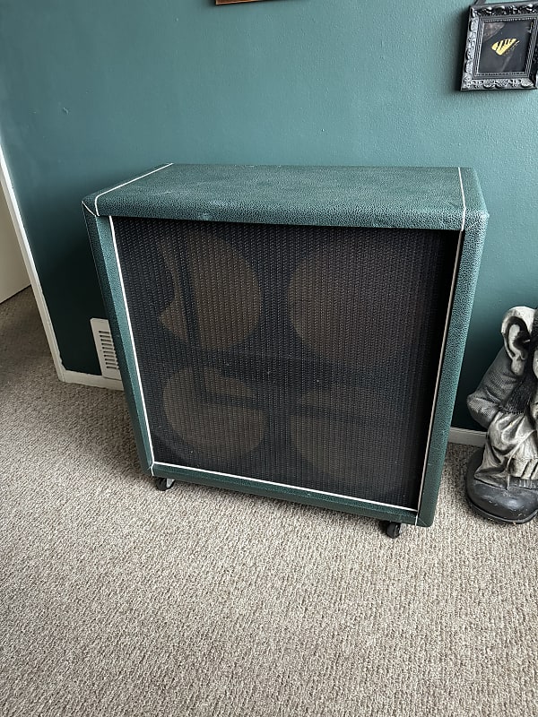 Custom Unloaded 4x12 Baltic Birch Green guitar cab | Reverb