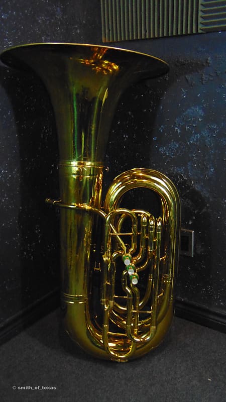 King 1240 Tuba with Detachable Bell & Cases Professionally | Reverb