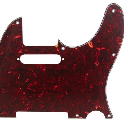 Red tortoise telecaster pickguard | Reverb Deutschland