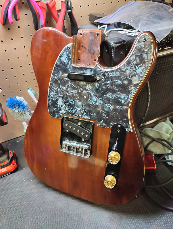 Loaded Mahogany Telecaster Body | Reverb