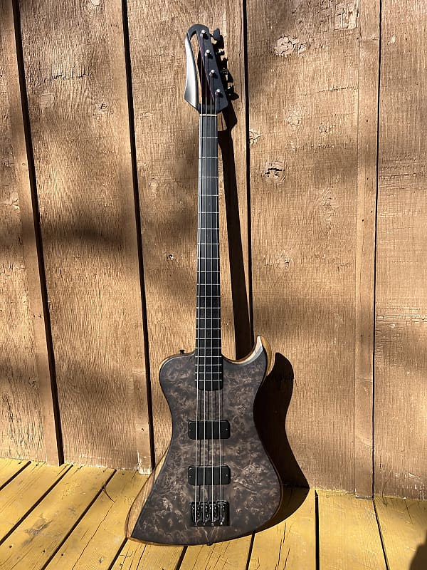 2022 Dunable/Baguley 35" Scale Aluminum Neck R2 Bass - Trans | Reverb