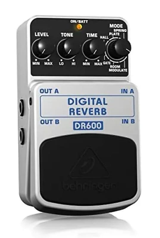 DR600 DIGITAL REVERB Digital Stereo Reverb Effects Pedal | Reverb