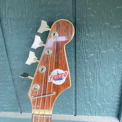 Teisco Spectrum EB-120 Bass 1960s Candy Apple Red | Reverb