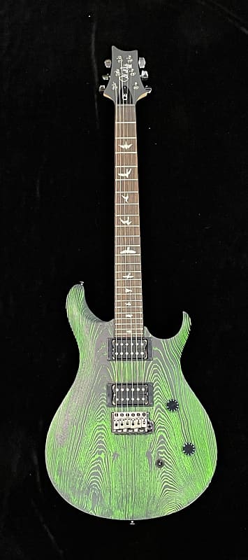 PRS SE Swamp Ash CE 24 Sandblasted Limited Edition- Green | Reverb