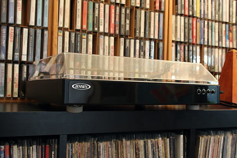 Jensen Modern Turntable 2020s - Black | Reverb