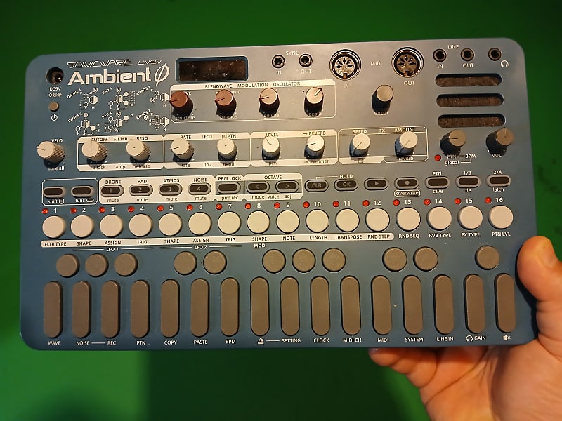 Sonicware Liven Ambient Ø Soundscape Synthesizer | Reverb