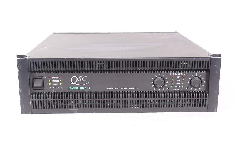 QSC Powerlight PL6.0 II 6000W Professional Power Amplifier | Reverb