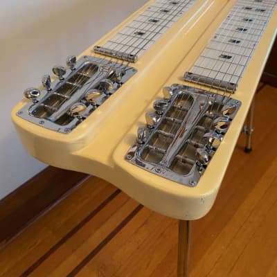 1960s Guyatone Double Neck Lap Steel D8 Double 8 String with | Reverb