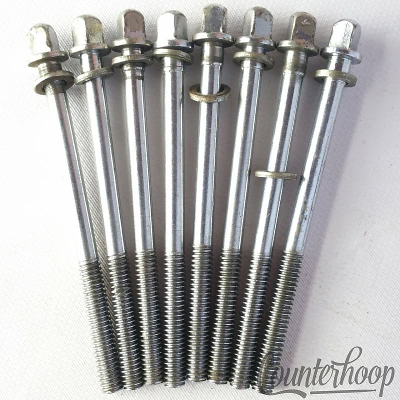 *Slingerland 8x Tension T-Rods 3" Floor Tom Drum Chrome | Reverb