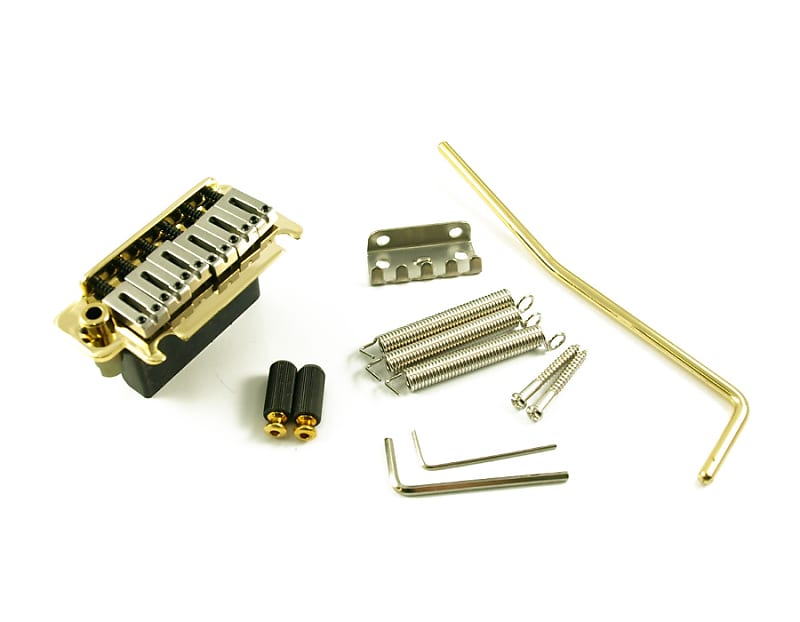 Deluxe 2 point Tremolo System Gold 56mm stud spacing TS40-GD | Reverb