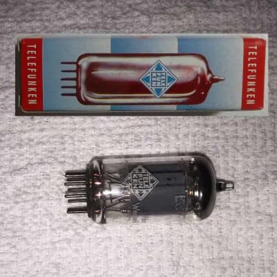 Nice 1967 TELEFUNKEN ecc83 12ax7 long SMOOTH plate super | Reverb