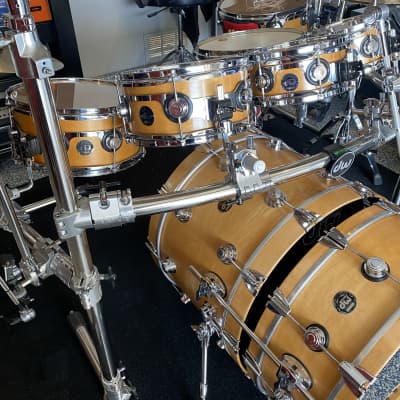 DW Short Stack black badge. 1997 Natural maple | Reverb