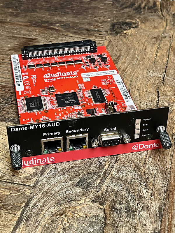 Audinate Dante-MY16-AUD 16-channel Dante network expansion | Reverb