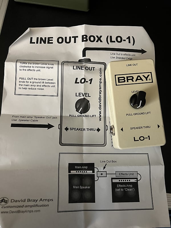 Bray Line out box | Reverb