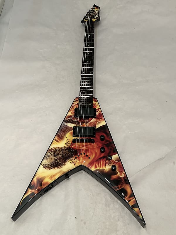 Dean Dave Mustaine VMNT End Game V Electric Guitar 2009 End | Reverb