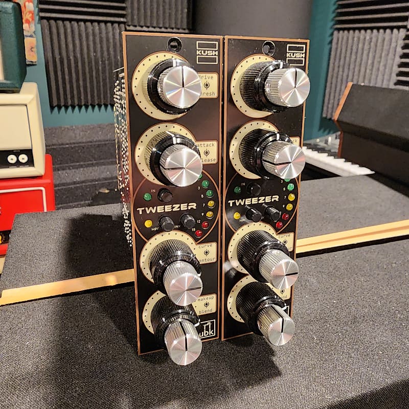 Kush Audio Tweezer 500 Series Compressor Pair | Reverb