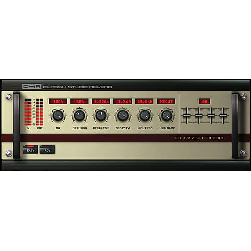 IK Multimedia CSR Room Reverb Processor Software Plug-In | Reverb