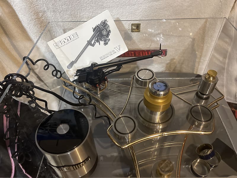 Gale 2101 Acrylic, Optical, Turntable 2101 1976 - Clear | Reverb