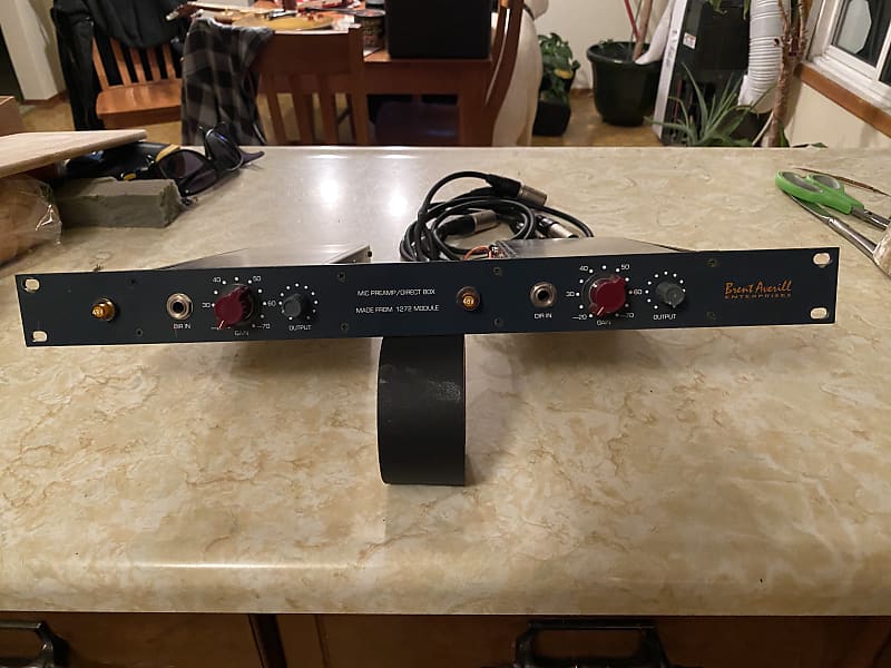 Brent Averill 1272 dual channel preamp (NO PSU) 1272 2009 | Reverb