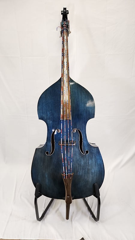 Tololoche Paracho Sencillo 2022 - BLUE WOOD GRAIN | Reverb