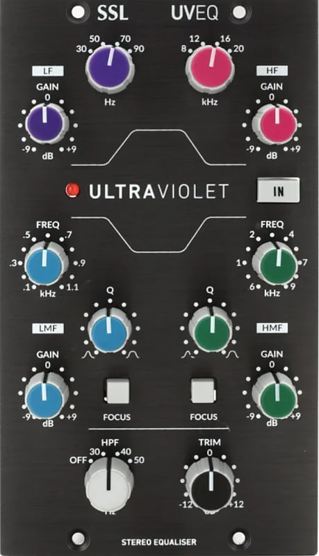 Solid State Logic UV EQ 500-Series Equalizer Module 2021 - | Reverb