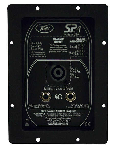 Peavey SP4 Crossover 30501582 | Reverb