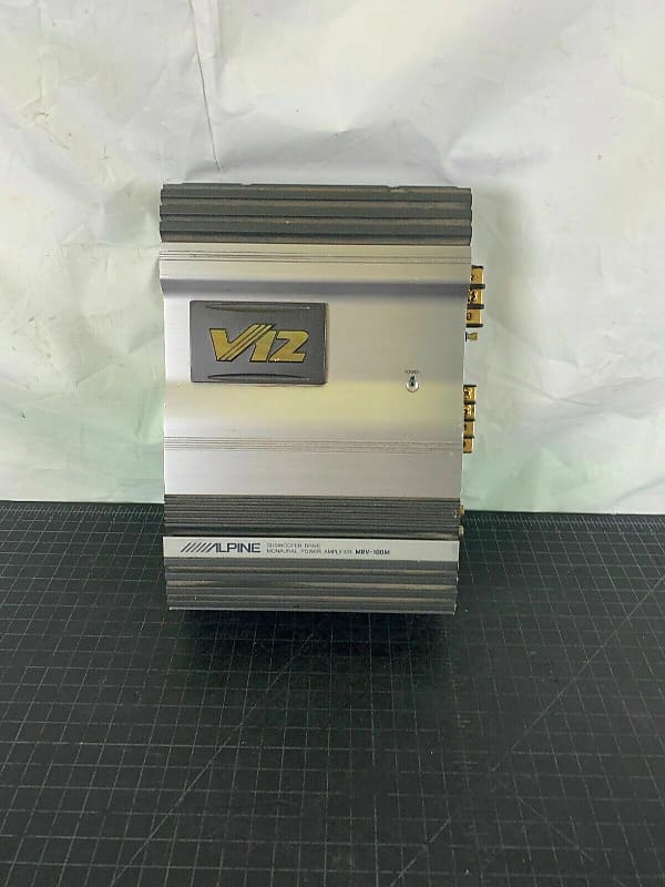 Alpine MRV-100M- Monaural Power Amplifier | Reverb
