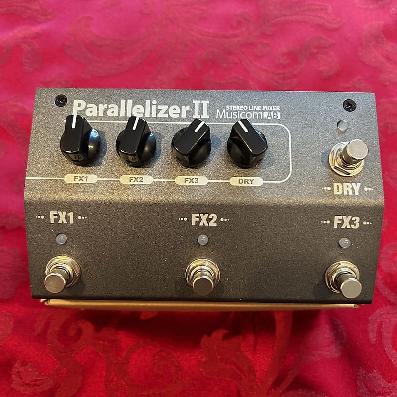 MusicomLAB Parallelizer II Stereo Line Mixer | Reverb