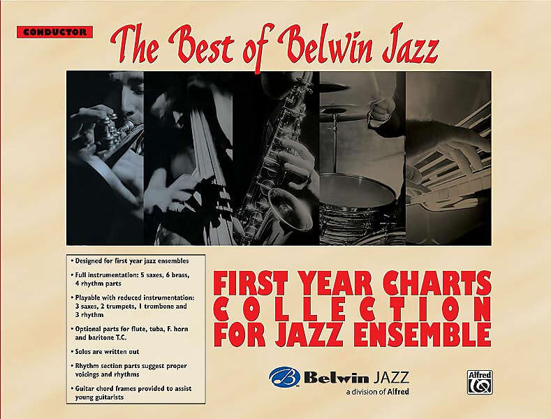 Best of Belwin Jazz: First Year Charts Collection for Jazz | Reverb