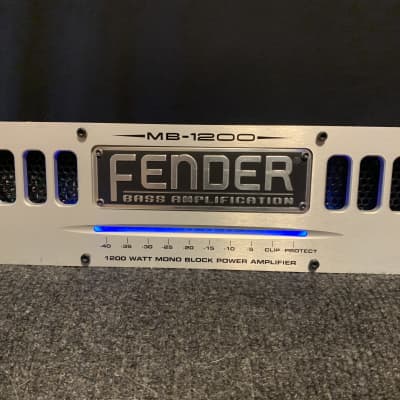 Fender MB-1200 Bass Power Amplifier (1200 Watts) | Reverb