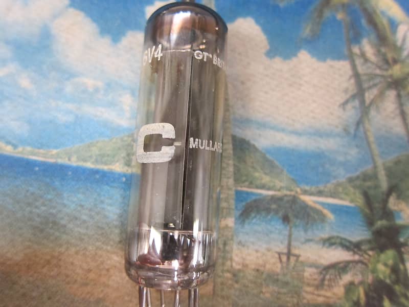 Vintage Mullard 6V4/EZ80 Rectifier Tube, Gt Britain, 1960s, | Reverb