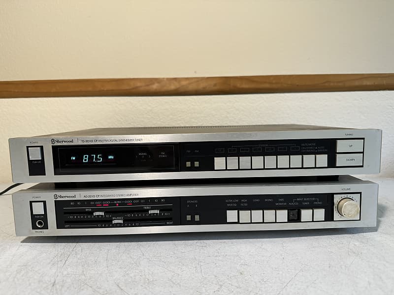 Sherwood AD-2210CP Amplifier HiFi Stereo Vintage Home Audio | Reverb