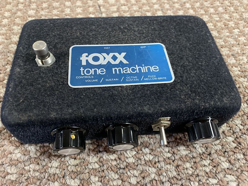 Foxx Tone Machine 70’s - Black | Reverb