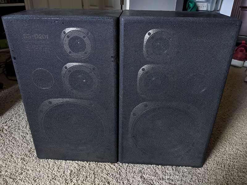 Sony SS-D201 Passive Speakers | Reverb