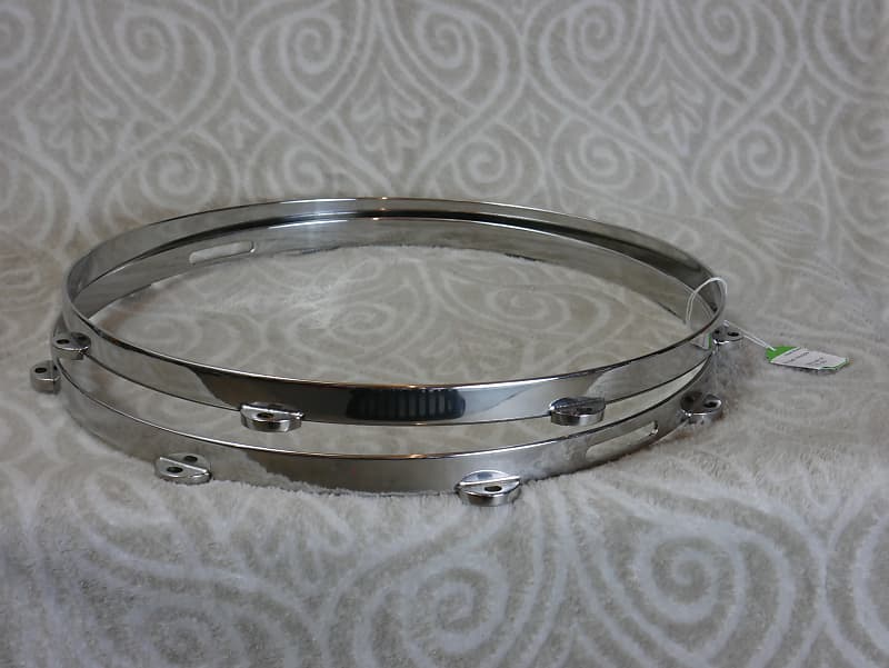 Angel Drums 14" Stainless Steel Snare Hoops | Reverb