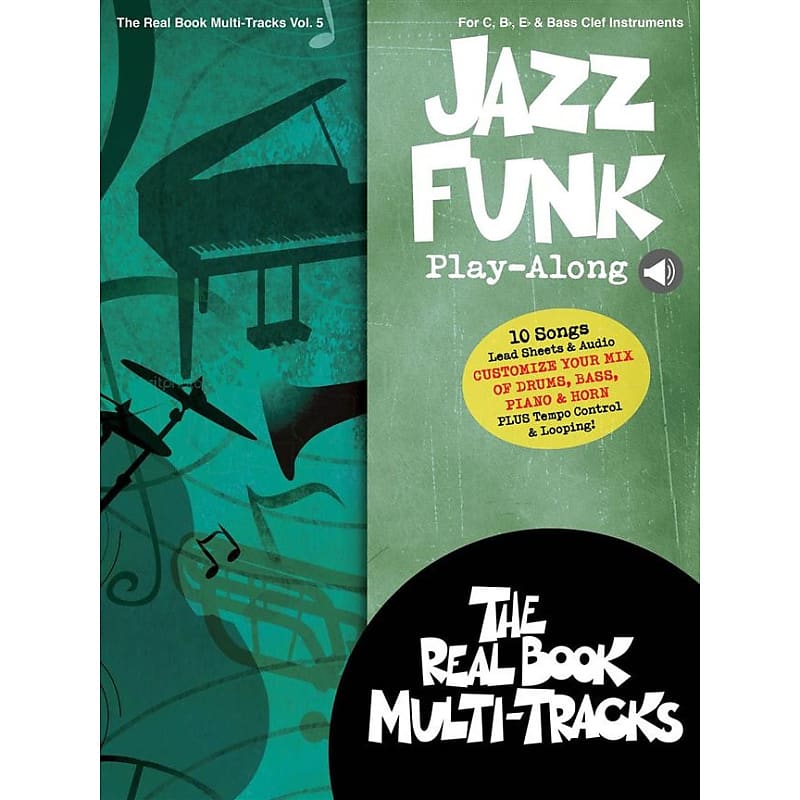 Hal Leonard RealBook Multi-Tracks vol. 5 Jazz Funk - For All | Reverb