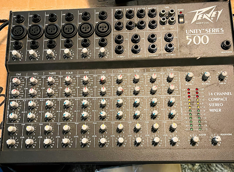 Peavey Unity Series 500 - 14 Channel | Reverb