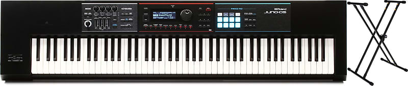 Roland JUNO-DS88 88-key Synthesizer Bundle with On-Stage | Reverb