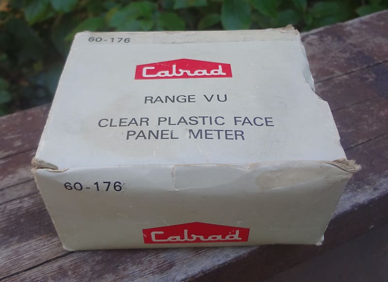 CALRAD VU meter NOS in box | Reverb