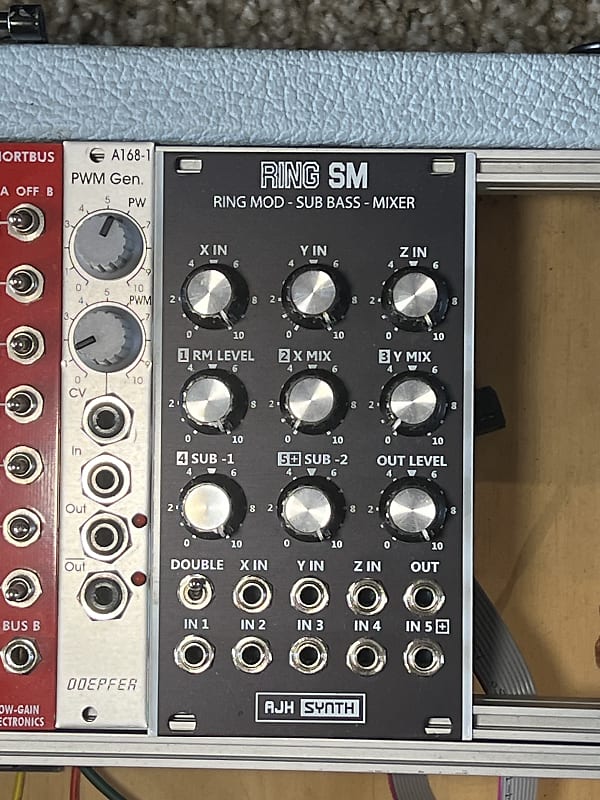 Ajh Synth Ring SM Ring Mod + Mixer (black) | Reverb