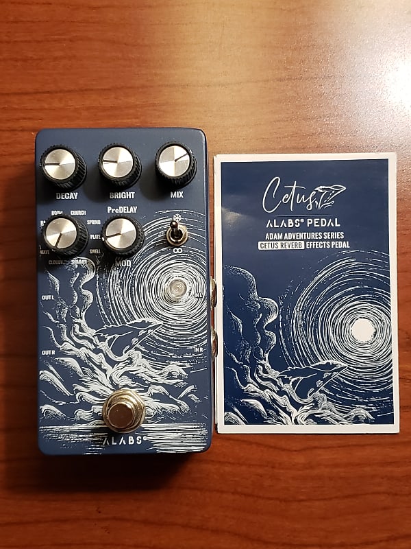 Alabs Audio Cetus Reverb 2023 - Blue | Reverb