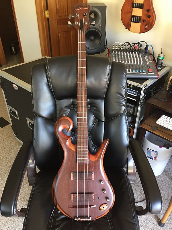 Carl Thompson Bass guitar Custom Scroll 2007 | Reverb UK