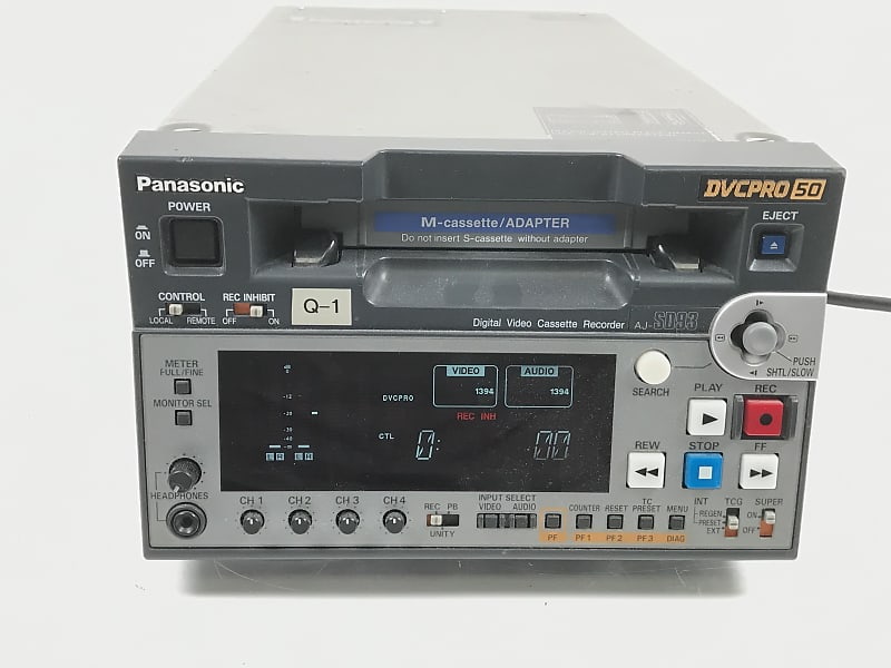 Panasonic DVCPro 50 Digital DV AJ-SD93P | Reverb