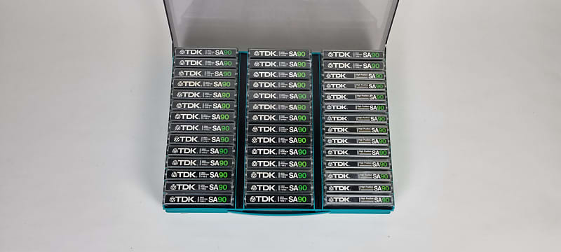 TDK SA90 Chrome position used cassettes x42 1980's | Reverb