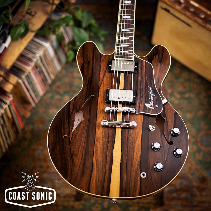 Josh Williams Guitars Mockingbird Zircote Top, Ron Ellis | Reverb