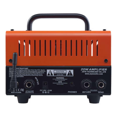 JOYO Firebrand Bantamp Guitar Amp Head 20W Pre Amp Tube | Reverb UK