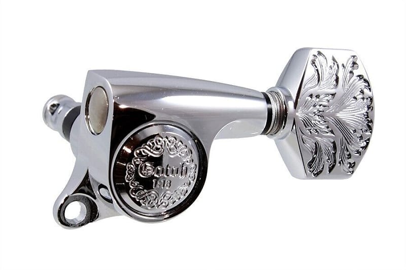NEW Gotoh 510 6 In Line Engraved TUNERS Guitar 18:1 Ratio | Reverb