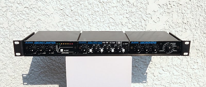 Alesis MicroLimiter MicroEQ Microverb - Limiter Parametric EQ | Reverb