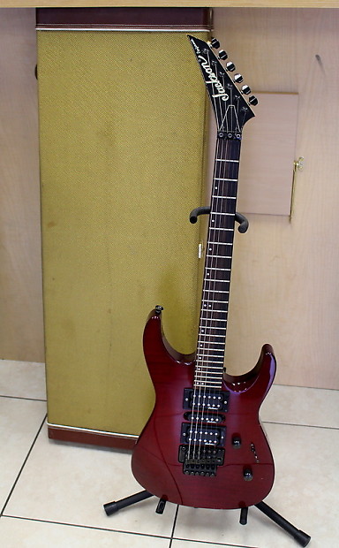 Jackson Performer Electric Guitar MIJ Series 1996 Amber Red | Reverb