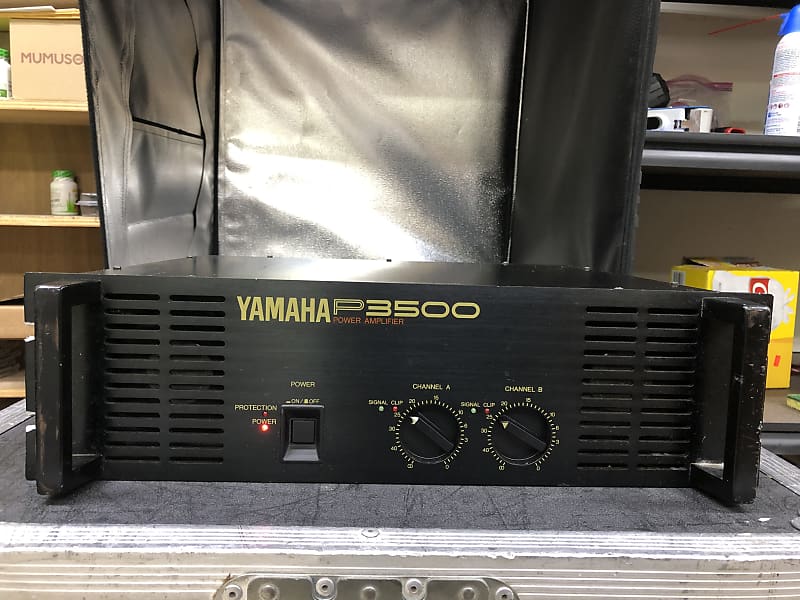 Yamaha P3500 Stereo Power Amplifier - 500 Watts per channel @ | Reverb